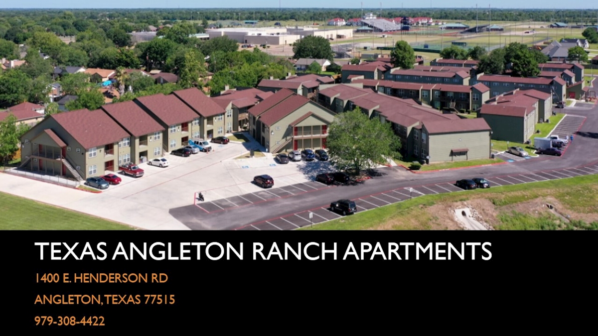 Texas Angleton Ranch - $850+ for 1, 2 & 3 Bed Apts